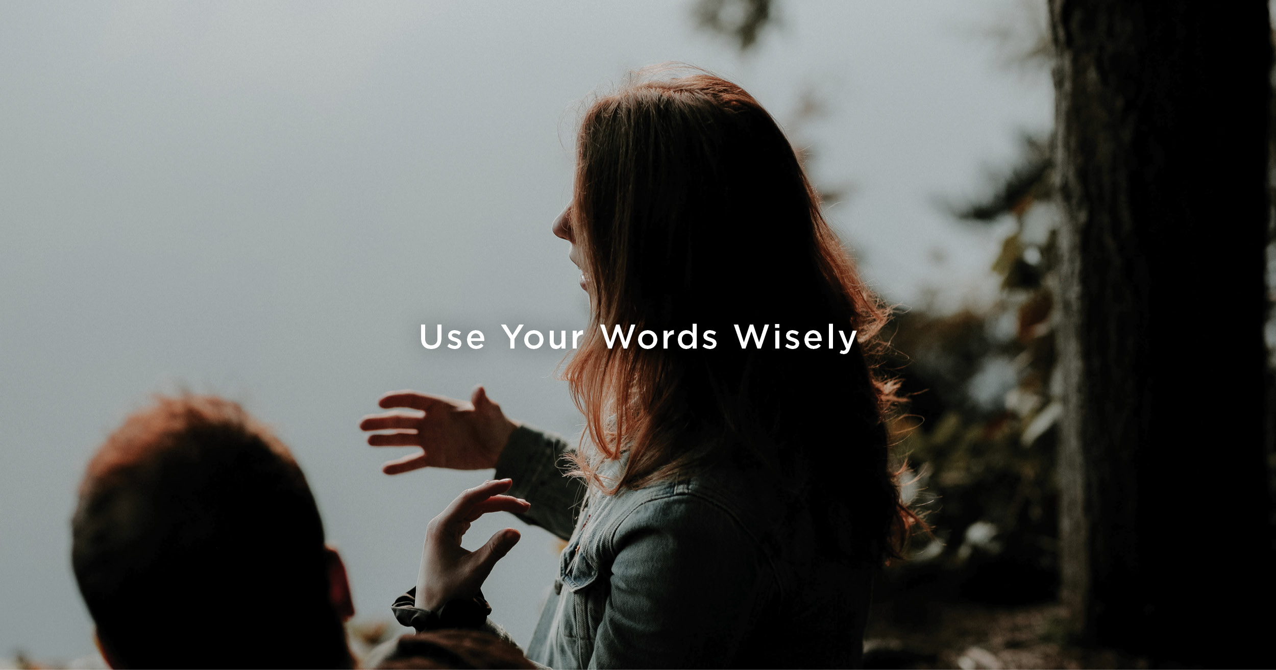 Use Your Words Wisely | The Good Book Blog