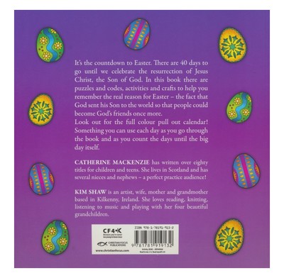 My Easter Activity Book - Catherine MacKenzie | The Good Book Company