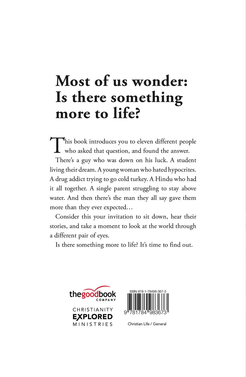 Finding More - Rico Tice, Rachel Jones | The Good Book Company